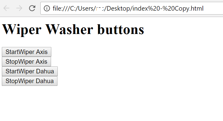How to trigger the wiper and washer features from the XProtect Smart ...