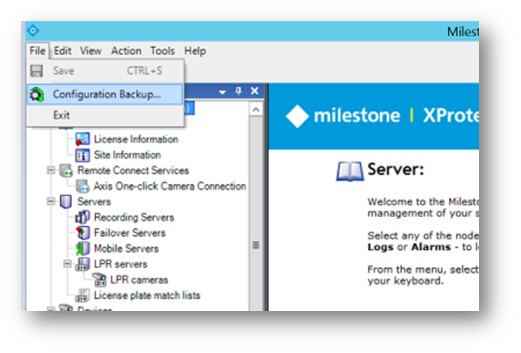 Changing the Management Server name after Milestone XProtect is ...