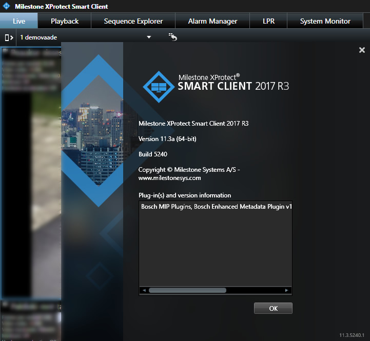 Smart Client Alarm and LPR tabs missing (hotfix for Smart Client 2018 R3)