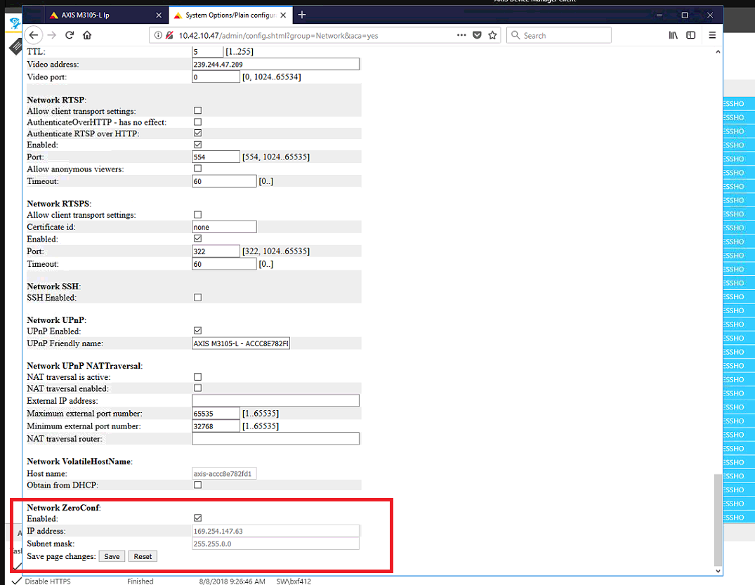 Unable To Add Axis Cameras To The Xprotect Recording Server