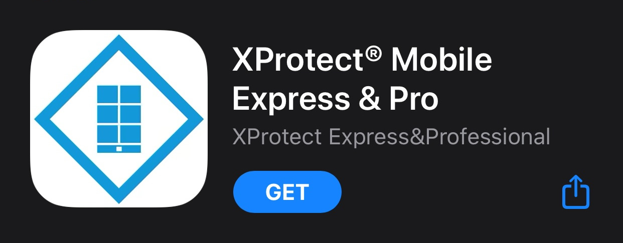 XProtect Mobile app on iOS — 'Server requires another version of the ...