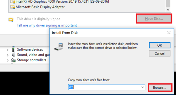 How to force Intel Display/HD Display Driver upgrade or downgrade