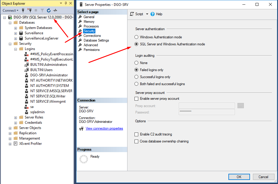 How To Configure An External Sql Server For Xprotect Vms In A Workgroup Guide