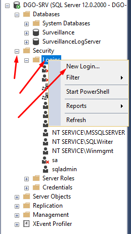 How to configure an external SQL server for XProtect VMS in a Workgroup ...