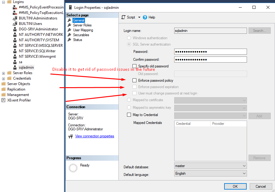 How to configure an external SQL server for XProtect VMS in a Workgroup (guide)