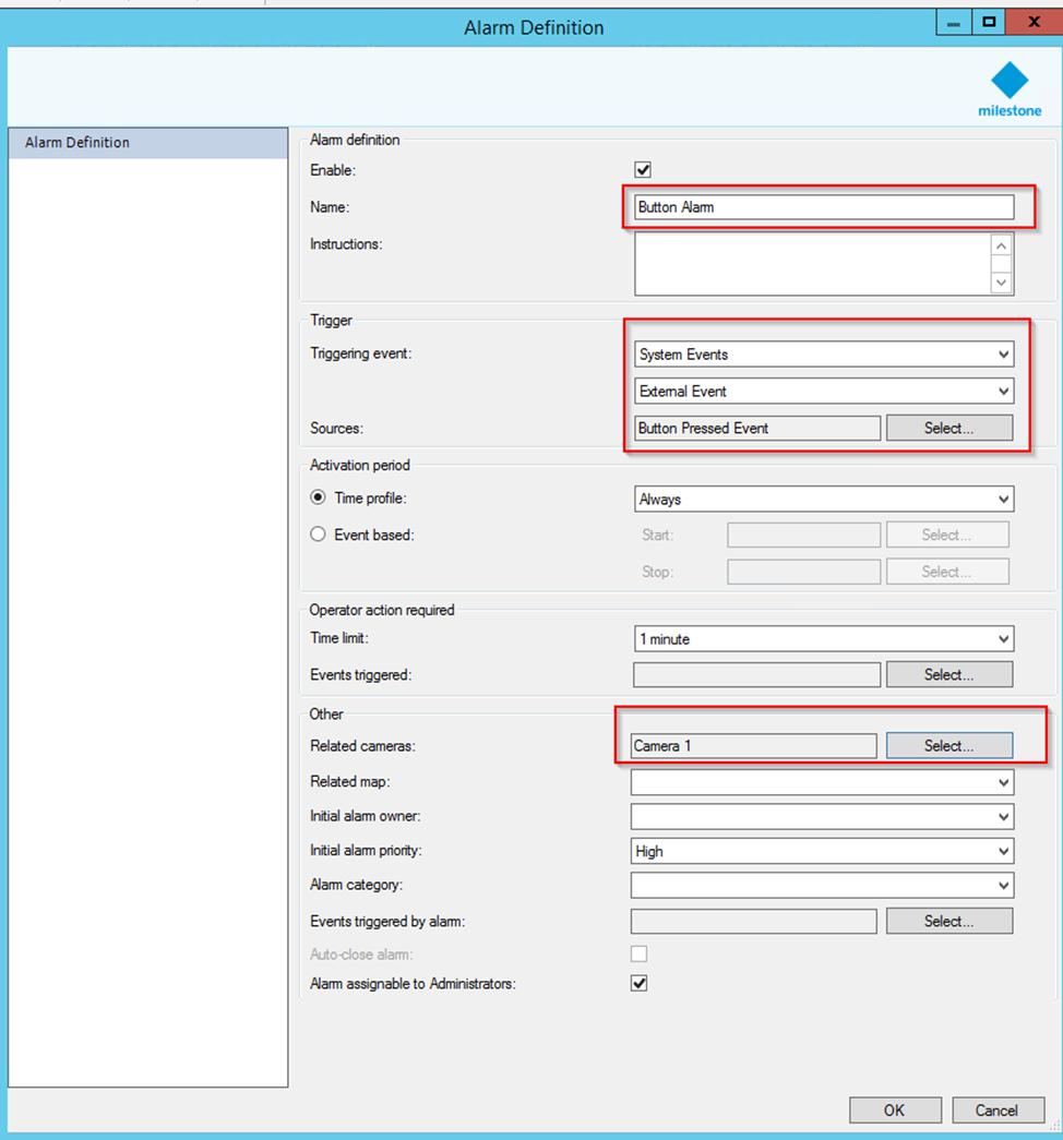 How To Set Up Call Button Event From Axis Video Door Station A 8105 E