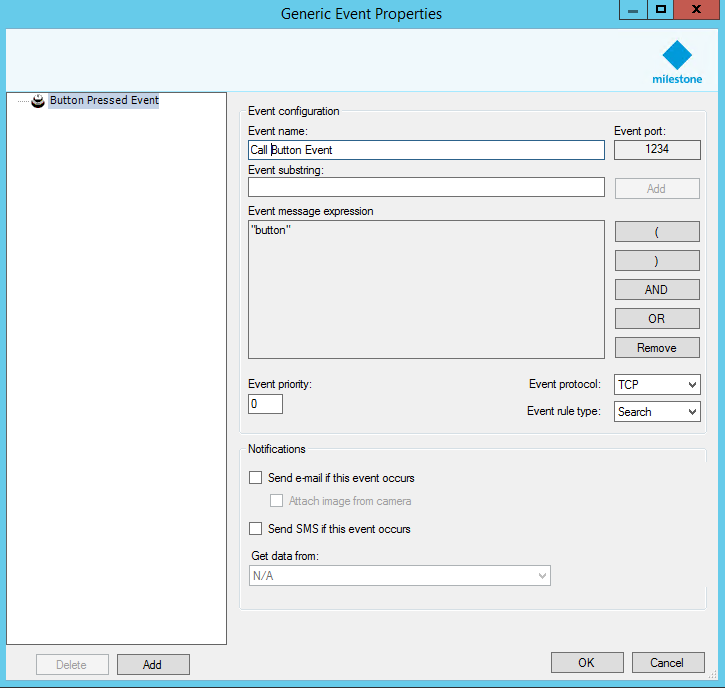 How To Set Up Call Button Event From Axis Video Door Station A 8105 E