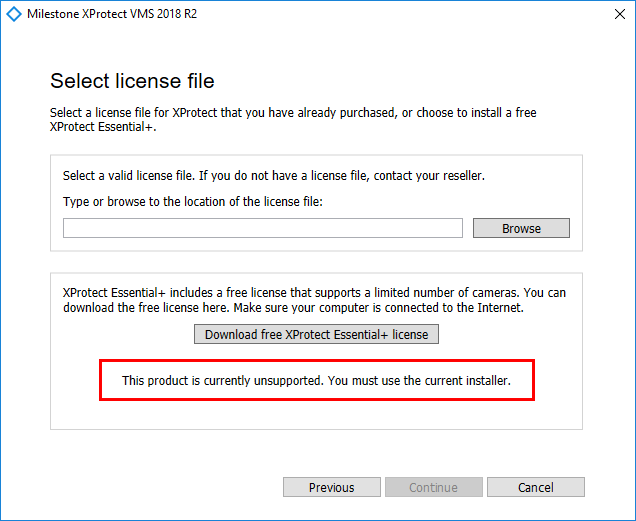 XProtect Essential+ product activation