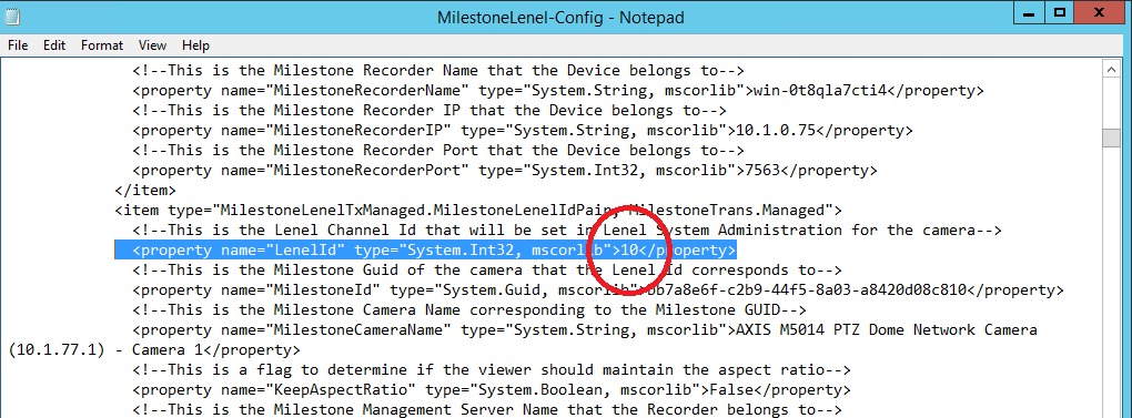 Lenel Integration — Channel ID's do not match (troubleshooting)