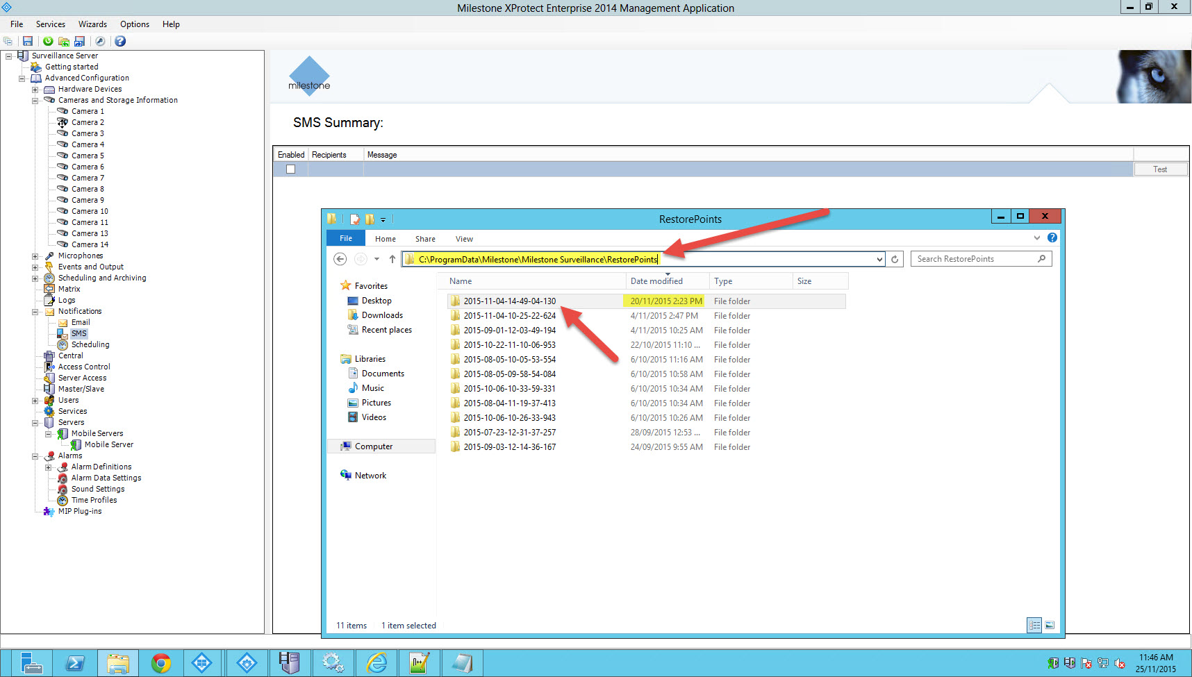 Restoring A Corrupt Configuration File In Xprotect Professional Vms