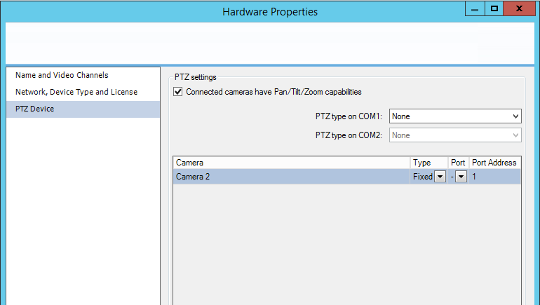 PTZ Controls Missing From Smart Client View