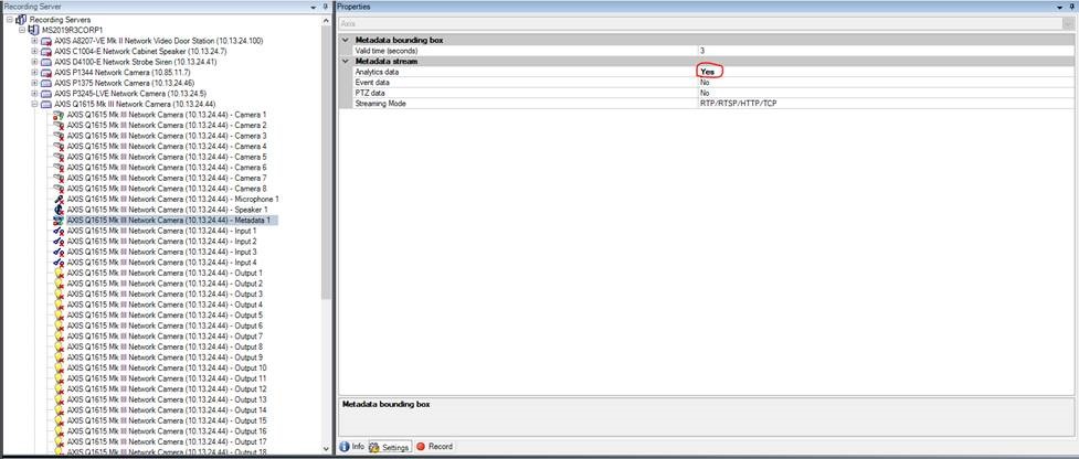 Using METADATA from Axis AOA devices (how-to)