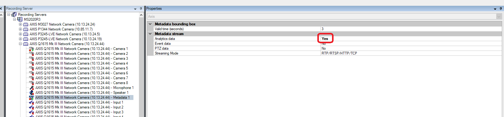 Using METADATA from Axis AOA devices (how-to)