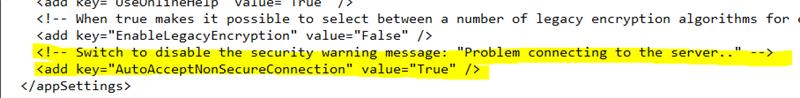 Xprotect Smart Client Security Warning At Login Faq