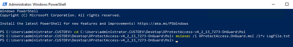 Xprotect Access Plugin Installation Fails Wizard Ended Prematurely