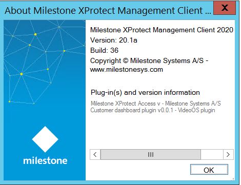 2020 R1 "a" vs 2020 R1 "b" (how to check for the installed XProtect ...