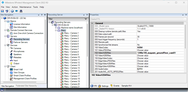 StableFPS — the Milestone camera device simulator (guide)