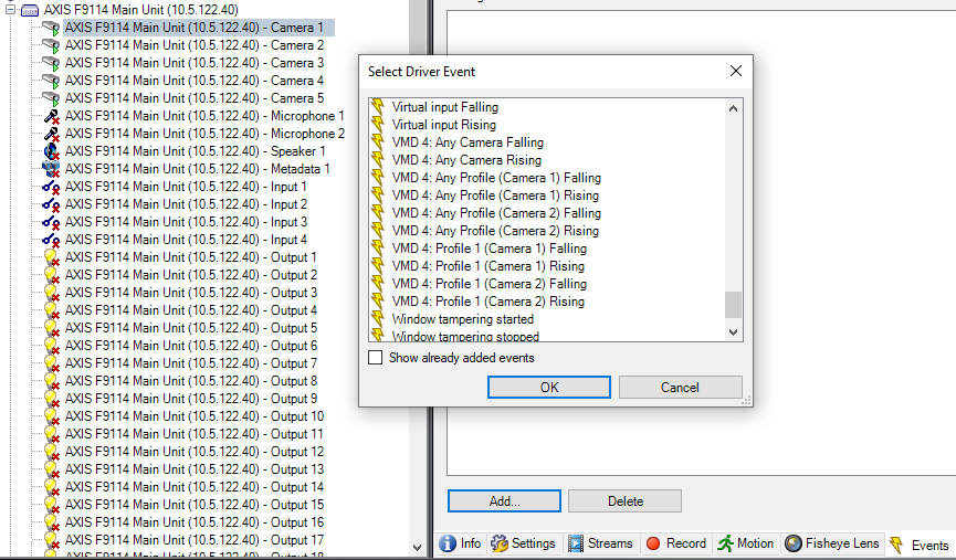 Axis cameras with firmware v. 11.2 or later no longer provide classic ...