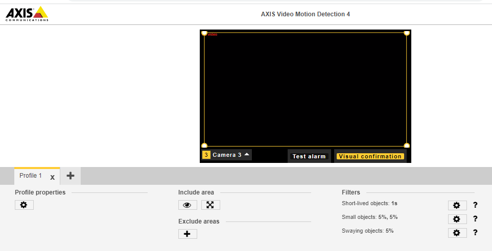 Axis cameras with firmware v. 11.2 or later no longer provide classic VMD events ...