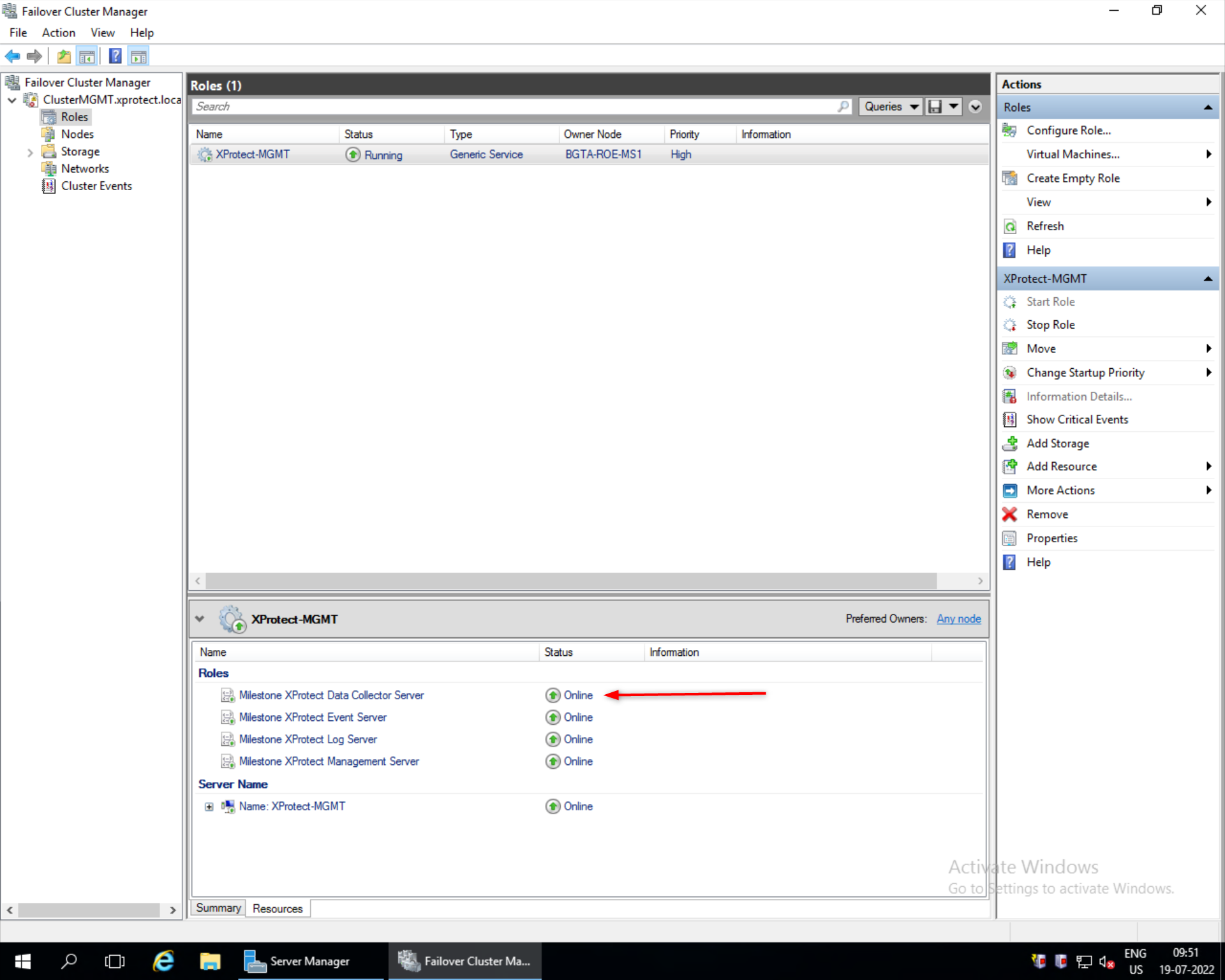 How to configure the Data Collector service for the Management Server ...