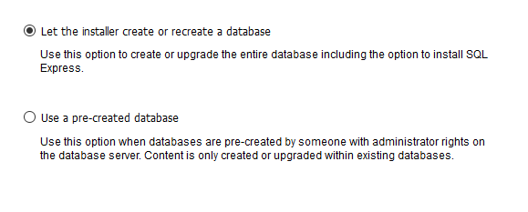 Upgrade Failed With Error An Error Occurred Dbupdateexception Externally Managed Databases