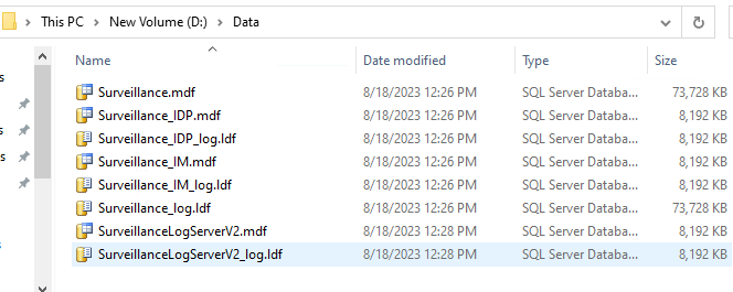 How To Configure Xprotect Management Server Failover When The Sql Data Files Are Not In The