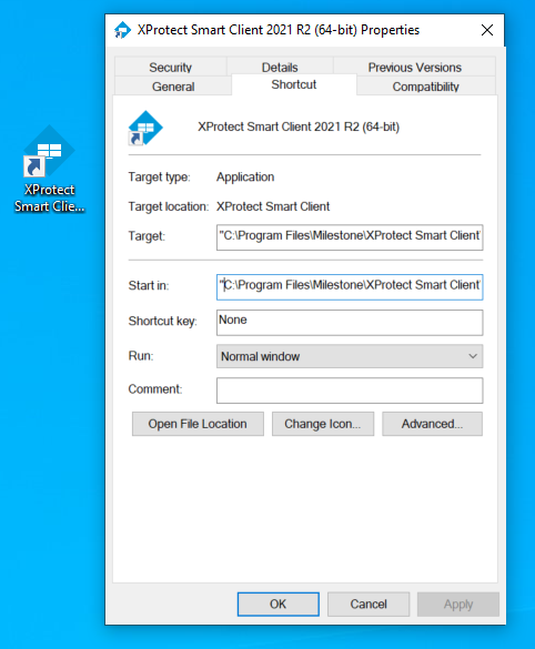Smart Client 2021 R1 and later does not respect 'Remember my choice ...