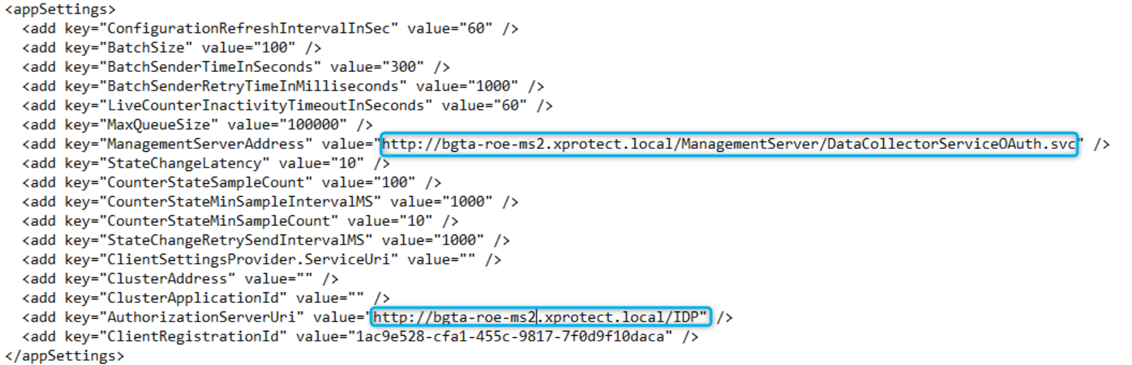 How to configure Data Collector service in a Management Server clustered