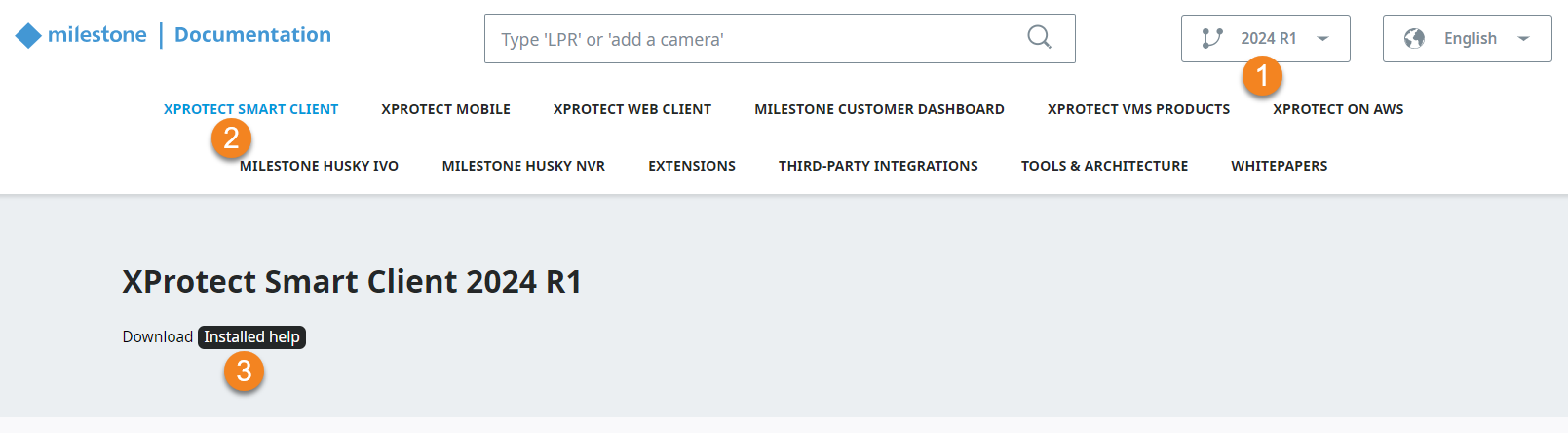 Help files not installed with XProtect Smart Client 2024 R1 and later (FAQ)